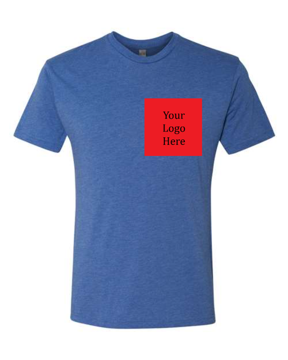 T-Shirt - Custom Logo Artwork - Vintage Royal – FN Simple Uniforms